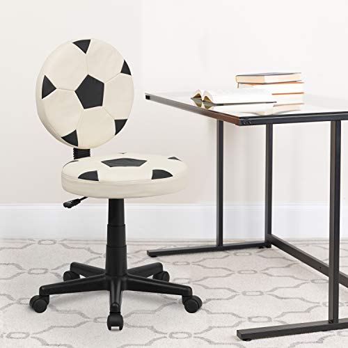 BizChair Soccer Swivel Task Office Chair