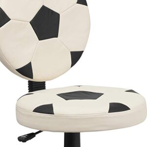 BizChair Soccer Swivel Task Office Chair