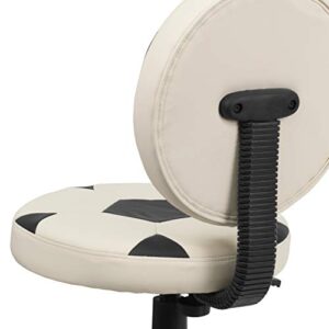 BizChair Soccer Swivel Task Office Chair