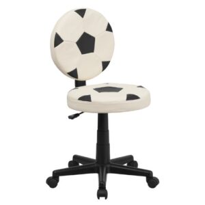 BizChair Soccer Swivel Task Office Chair