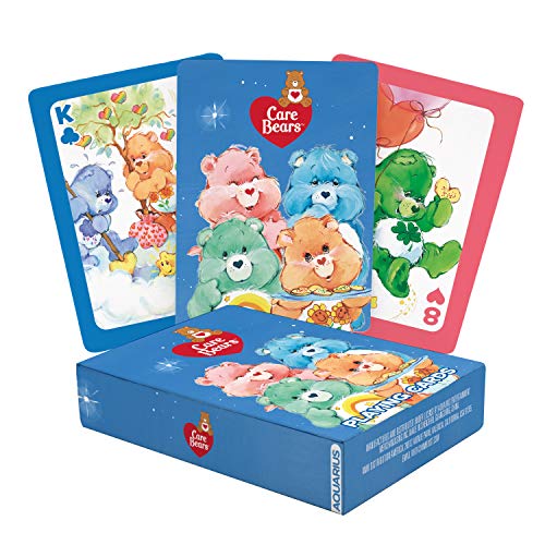 AQUARIUS Care Bears Playing Cards - Care Bears Themed Deck of Cards for Your Favorite Card Games - Officially Licensed Care Bears Merchandise & Collectibles