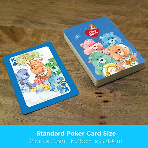 AQUARIUS Care Bears Playing Cards - Care Bears Themed Deck of Cards for Your Favorite Card Games - Officially Licensed Care Bears Merchandise & Collectibles