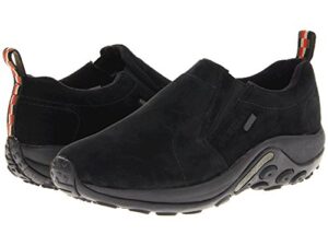 merrell men's jungle moc waterproof, black, 12 wide