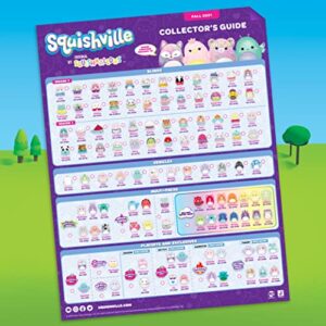 Squishville Mystery Mini-Squishmallows Plush - Wildlife Squad - Six 2-Inch Characters - Includes Michaela and Kiki Plus Four Mystery Figures - Irresistibly Soft, Colorful Plush