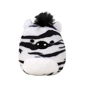 Squishville Mystery Mini-Squishmallows Plush - Wildlife Squad - Six 2-Inch Characters - Includes Michaela and Kiki Plus Four Mystery Figures - Irresistibly Soft, Colorful Plush