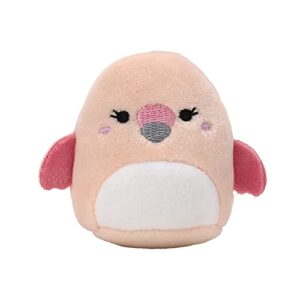 Squishville Mystery Mini-Squishmallows Plush - Wildlife Squad - Six 2-Inch Characters - Includes Michaela and Kiki Plus Four Mystery Figures - Irresistibly Soft, Colorful Plush