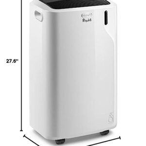 DeLonghi PACEM370 WH Pinguino Portable Air Conditioner, White