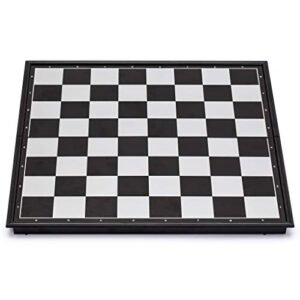 Yellow Mountain Imports Travel Magnetic Medium Chess Set (12.4 Inches) - Folding, Portable Board Game