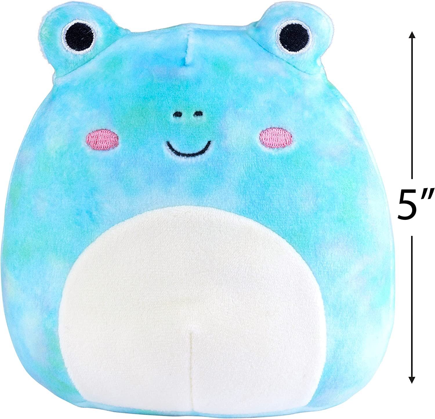 Squishmallow 5" Plush Mystery Box, 5-Pack - Assorted Set of Various Styles - Official Kellytoy - Cute and Soft Squishy Stuffed Animal Toy - Great Gift for Kids