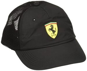 f1 scuderia ferrari puma trucker hat - black