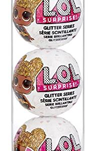 L.O.L. Surprise! Glitter Series Style 4 Dolls- 3 Pack, Each with 7 Surprises Including Outfits Accessories, Re-Released Collectible Gift for Kids, Toys for Girls and Boys Ages 4 5 6 7+ Years Old