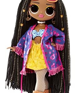 LOL Surprise OMG World Travel Sunset Fashion Doll with 15 Surprises Including Outfit, Travel Accessories and Reusable Playset – Great Gift for Girls Ages 4+