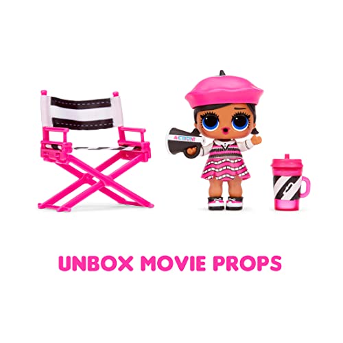 LOL Surprise Movie Magic Dolls with 10 Surprises Including Limited Edition Doll, Film Scenes, Movie Prop Accessories, Color Change – Collectible Gift for Kids, Toys for Girls Boys Ages 4 5 6 7+ Years