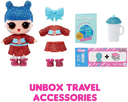 L.O.L. Surprise! World Travel™ Dolls with 8 Surprises Including Doll, Fashions, and Travel Themed Accessories - Great Gift for Girls Age 4+