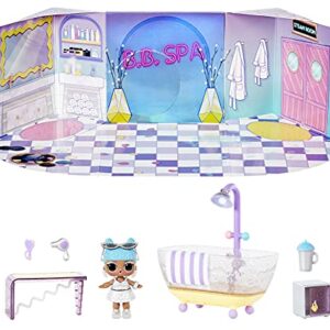 LOL Surprise Winter Chill Hangout Spaces Furniture Playset with Ice Doll, 10+ Surprises with Accessories, For LOL Dollhouse Play - Collectible Toy for Kids, Gift for Girls Boys Ages 4 5 6 7+ Years Old