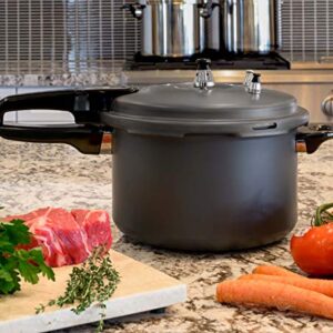 Barton 7.4Qt Pressure Canner w/Release Valve Titanium Canning Cooker Pot Stove Top Instant Fast Cooking