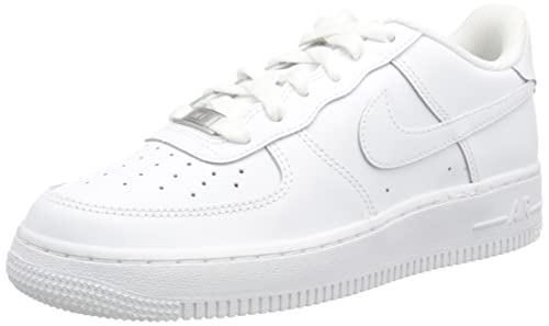 Nike Boy's Air Force 1 LE (Big Kid) White/White 6.5 Big Kid M