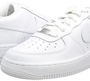 Nike Boy's Air Force 1 LE (Big Kid) White/White 6.5 Big Kid M