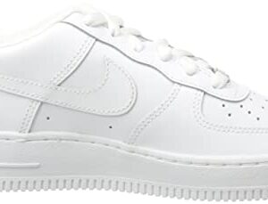 Nike Boy's Air Force 1 LE (Big Kid) White/White 6.5 Big Kid M