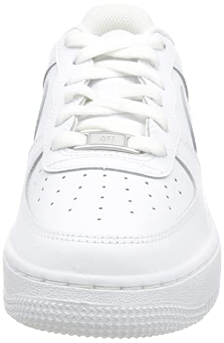 Nike Boy's Air Force 1 LE (Big Kid) White/White 6.5 Big Kid M