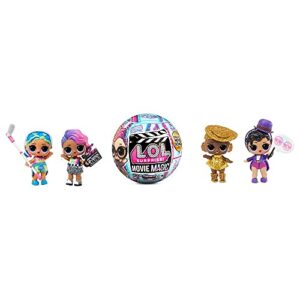 lol surprise movie magic muñecas con 10 sorpresas que incluyen 1 muñeca, accesorios de películas, escenas de películas y muchos otros accesorios - gran regalo para niños a partir de 4 años