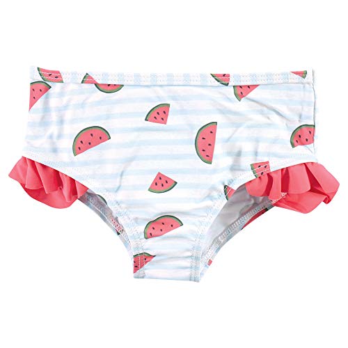 Hudson Baby Unisex Swim Rashguard Set, Watermelon, 3-6 Months