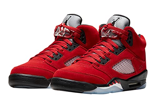 Jordan Youth Air 5 Retro GS 440888 600 Raging Bull 2021 - Size 7Y