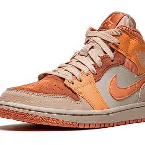 Jordan Womens WMNS Air 1 Mid DH4270 800 Apricot - Size 8.5W