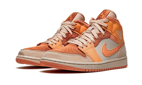 Jordan Womens WMNS Air 1 Mid DH4270 800 Apricot - Size 8.5W