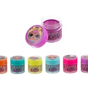 L.O.L. Surprise! Party Favors - 6PC Mystery Character Wheel Fruity Lip Gloss Set