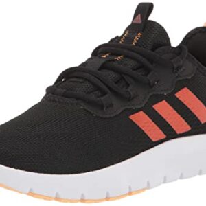 adidas Women's Nario Move Running Shoe, Core Black/Maeamt/Pulse Amber, 10