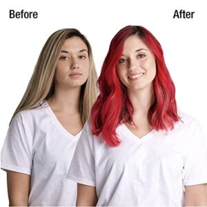 No Fade Fresh Bright Red Hair Color Depositing Conditioner with BondHeal Bond Rebuilder - Maintain & Refresh Bright Red Color, Deep Conditioner Hair Mask - Sulfate, Paraben & Ammonia Free 6.4 oz