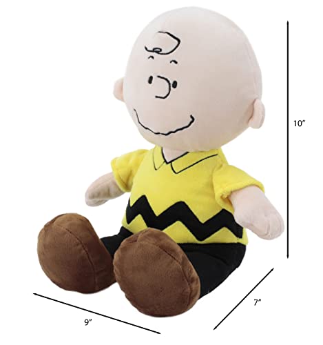 Animal Adventure Peanuts 10" Collectible Plush - Charlie Brown