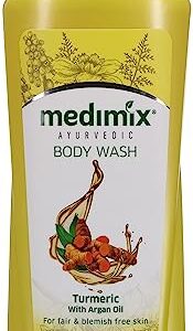 Medimix Ayurvedic Turmeric & Argan Oil Body Wash For Blemish Free Skin (300 ml / 10.14 fl oz)