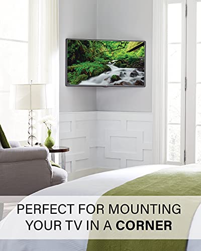 Made for Amazon Universal Full-Motion TV Wall Mount for TVs up to 55" and Compatible with Amazon Fire TVs