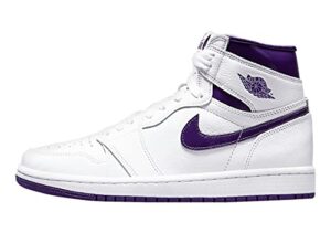 jordan womens air 1 retro high wmns cd0461 151 court purple - size 8.5w