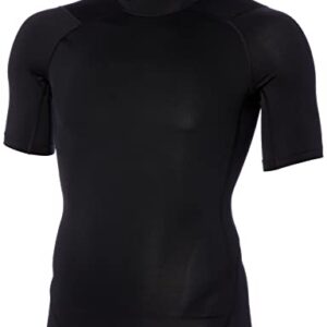 Under Armour Men's Standard HeatGear Short-Sleeve Mock Neck, Black (001), Small