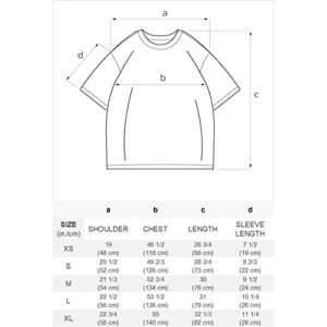 Aelfric Eden Mens Oversized T Shirts Tees Distorted Portrait Print Crew Neck Cotton Tops Streetwear Casual Shirt