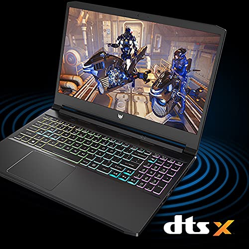 Acer Predator Triton 300 PT315-53-70RT Gaming Laptop | Intel i7-11800H | NVIDIA GeForce RTX 3060 Laptop GPU | 15.6" QHD 165Hz 3ms IPS Display | 16GB DDR4 | 1TB SSD | Killer WiFi 6 | RGB Keyboard