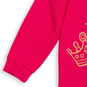 L.O.L. Surprise! Queen Bee Big Girls Fleece Pullover Hoodie Pink 10-12