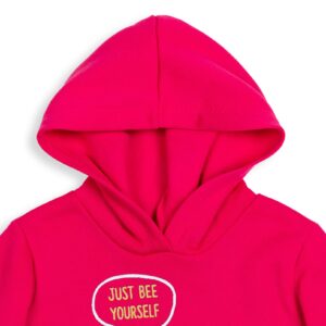 L.O.L. Surprise! Queen Bee Big Girls Fleece Pullover Hoodie Pink 10-12