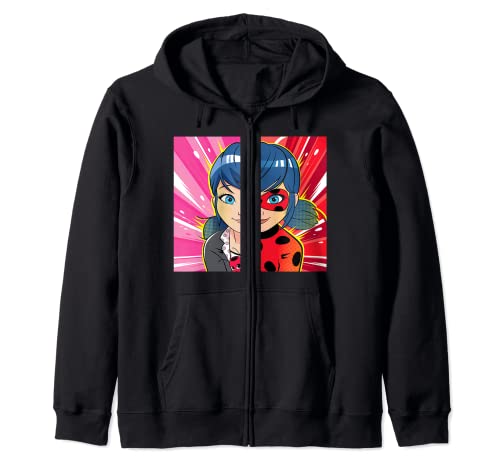 Miraculous Collection Ladybug Transformation Zip Hoodie