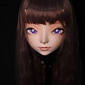 KuKu Comic Resin BJD Cosplay Anime Full Head Kigurumi Doll Mask (standard 3/4)