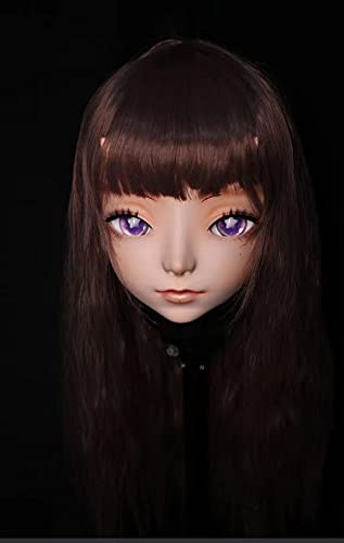 KuKu Comic Resin BJD Cosplay Anime Full Head Kigurumi Doll Mask (standard 3/4)