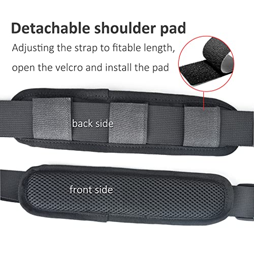 Trimmer Shoulder Strap Universal for Weed Eater Brush Cutter Harness Compatible with EGO String Trimmer, Leaf Blower