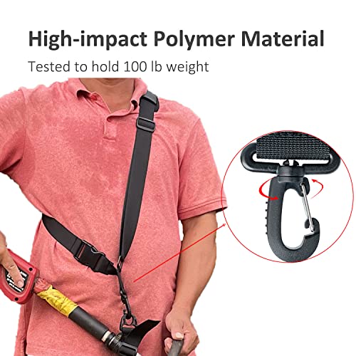 Trimmer Shoulder Strap Universal for Weed Eater Brush Cutter Harness Compatible with EGO String Trimmer, Leaf Blower