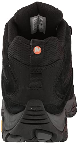 Merrell Men's Moab 3 Mid Hiking Boot, Black Night, 11