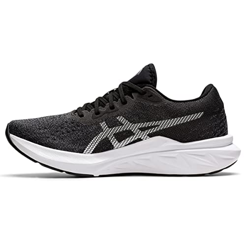 ASICS Women's DYNABLAST 2 Running Shoes, 8.5, Black/White