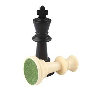 Andux Chess Game Set Chess Pieces and Rollable Board QPXQ-01 (Brown,35x35cm)