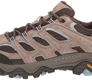 Merrell Women's Moab 3 Waterproof Hiking Shoe, Brindle, 8